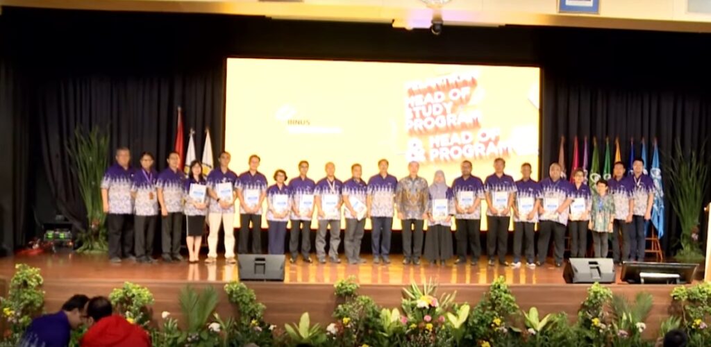 Inauguration of Head of Study Program Food Technology 2019-2022, BINUS ...